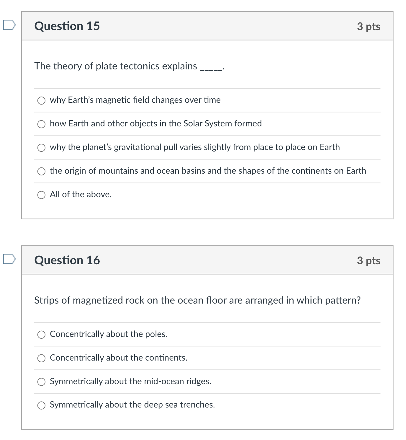 The theory of plate tectonics explains why Earth's | Chegg.com