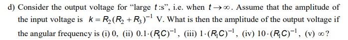 Solved Modelling And Use Of Laplace Transform Methods For An 