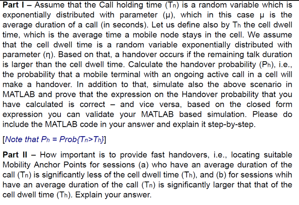 Solved Assume that the call hold time is a random variable | Chegg.com