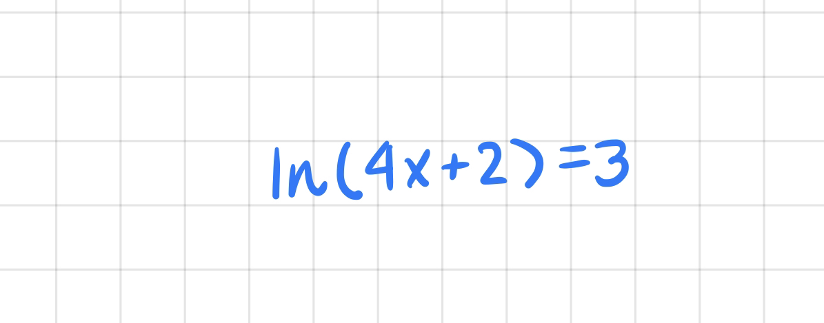Solved Question: Solve for X. Give exact value and | Chegg.com