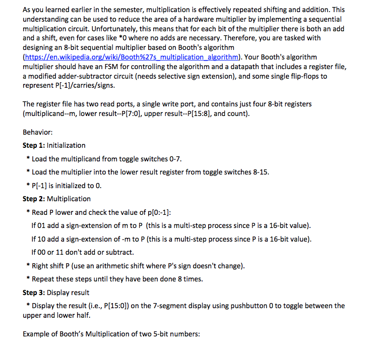 Design and demonstrate that the two-port read and | Chegg.com