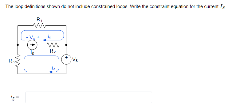 Solved The loop definitions shown do not include constrained | Chegg.com