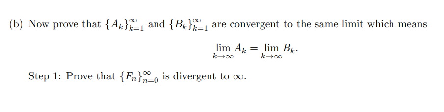 Solved In this problem, we are going to prove a sequence is | Chegg.com