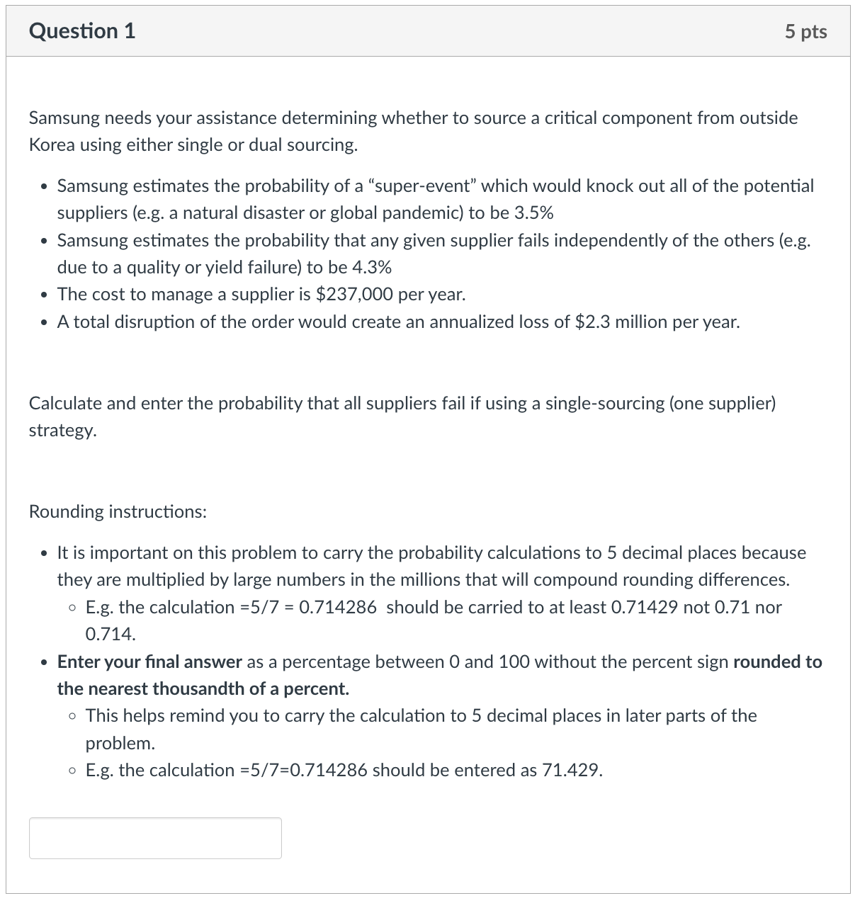 Solved Please show work either in Excel with formulas or | Chegg.com