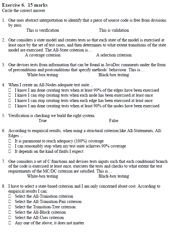 Solved 1. One uses abstract interpretation to identify that | Chegg.com