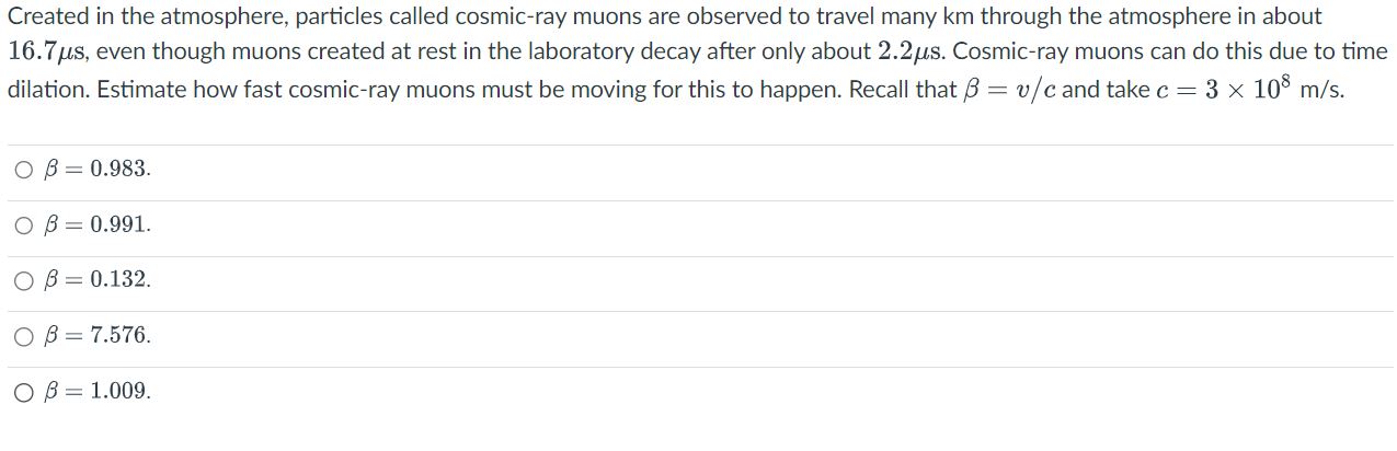 Solved Created in the atmosphere, particles called | Chegg.com