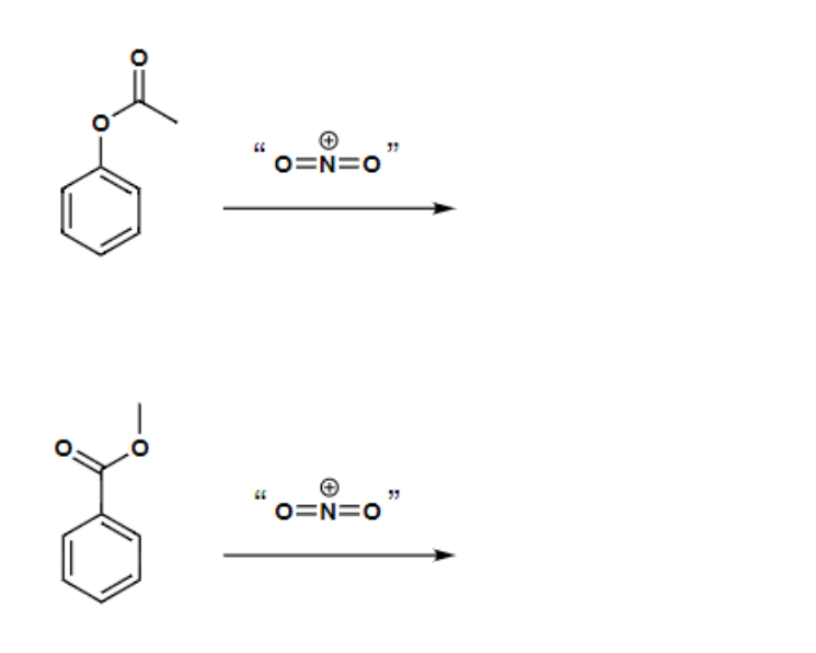 Solved Predict the MAJOR product of EAS nitration and label | Chegg.com