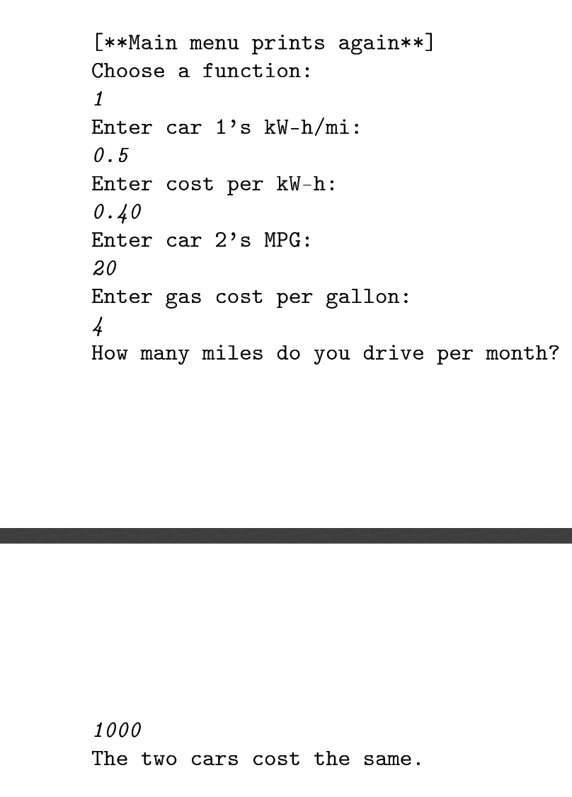 Solved Code In Python I Also Put Example Outputs And If A