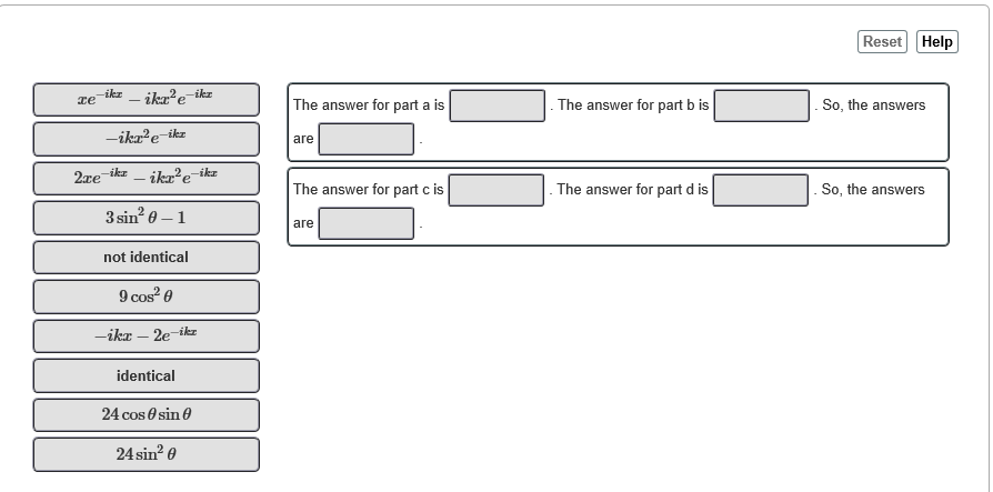 Solved Part A If two operators act on a wave function as | Chegg.com