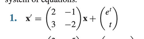 Solved In each of Problems 1 through 8 find the general | Chegg.com