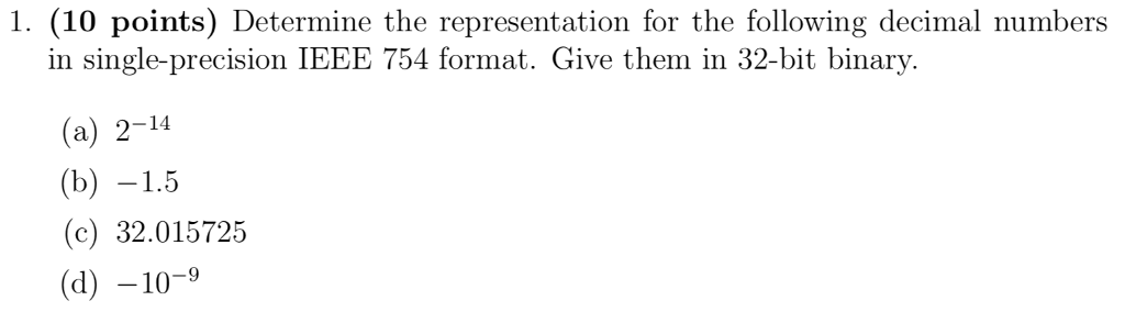 Solved 1. (10 points) Determine the representation for the | Chegg.com