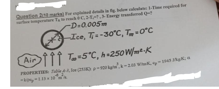 Solved Question 2(10 marks) For explained details in fig. | Chegg.com