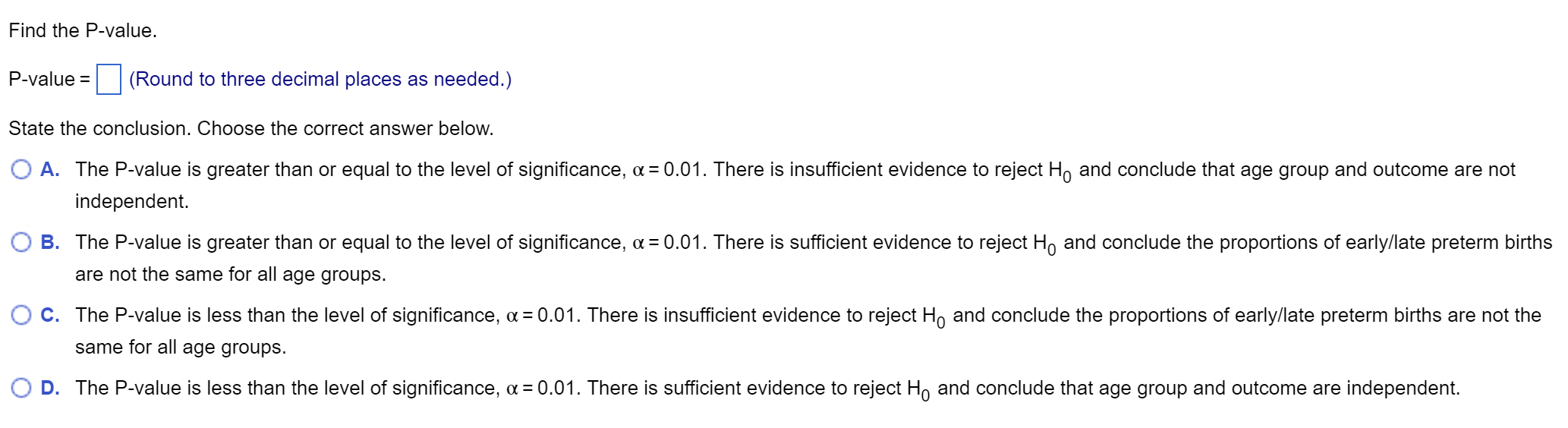 Solved Choose the correct null and alternative hypotheses | Chegg.com