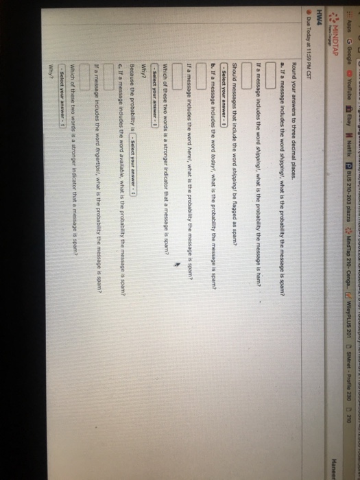 Solved Today 11:59PMCST Check My Work (3 remaining) ng in | Chegg.com Solved Today 11:59PMCST Check My Work (3 remaining) ng in | Chegg.com