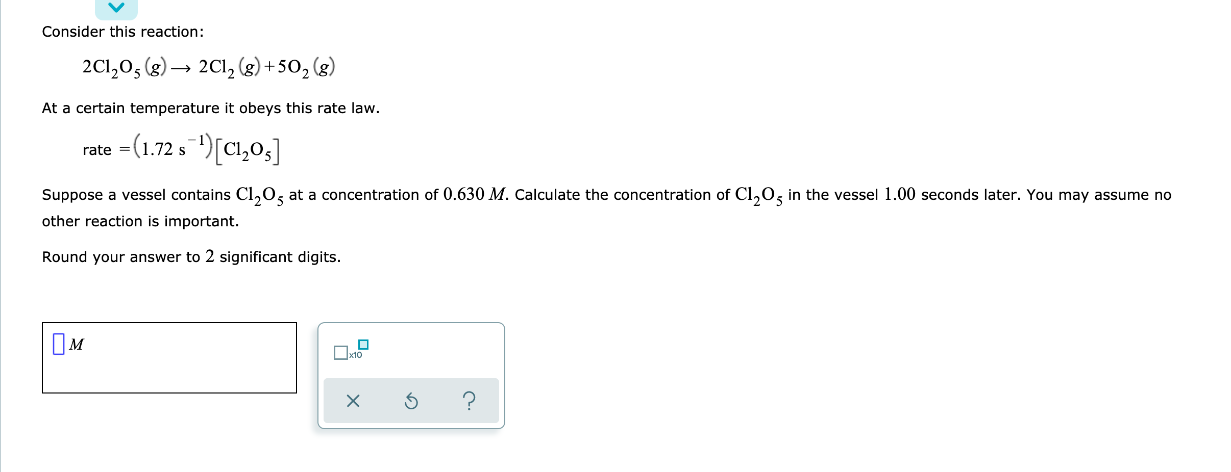 Solved Consider This Reaction At A Certain Temperature It
