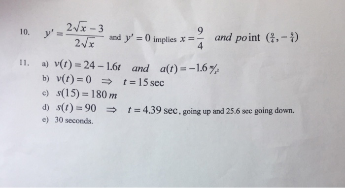 Solved I have the answer, I just want to know how these are | Chegg.com
