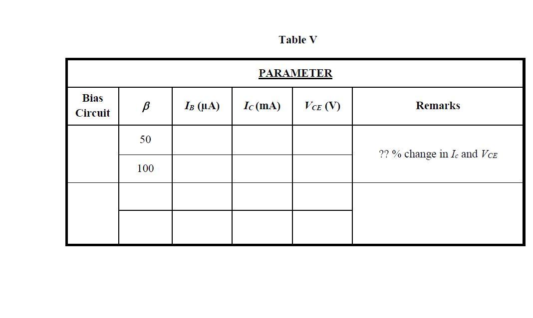 Solved QUESTION #5: For the four bias configurations below, | Chegg.com