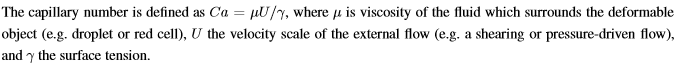 Solved Show that the capillary number is the ratio of two | Chegg.com