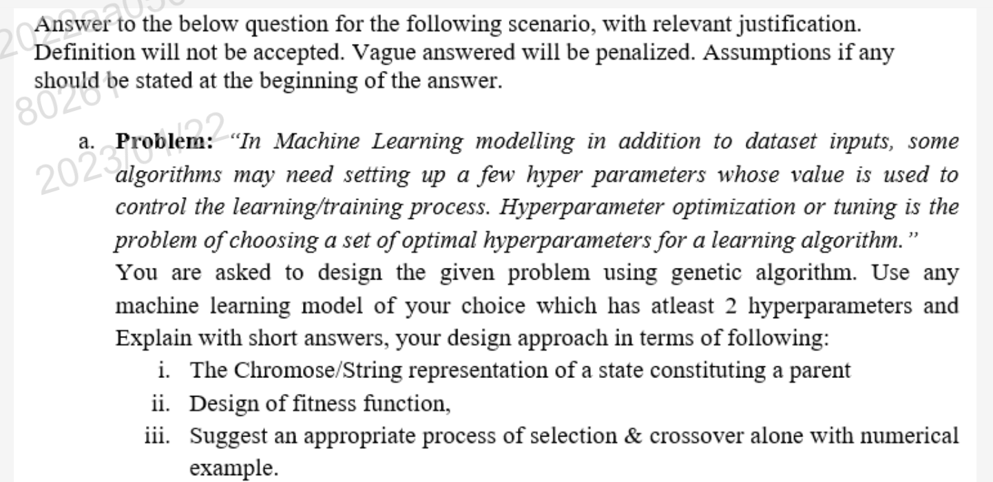 Solved example. b. "Informed search is preferred than Local | Chegg.com