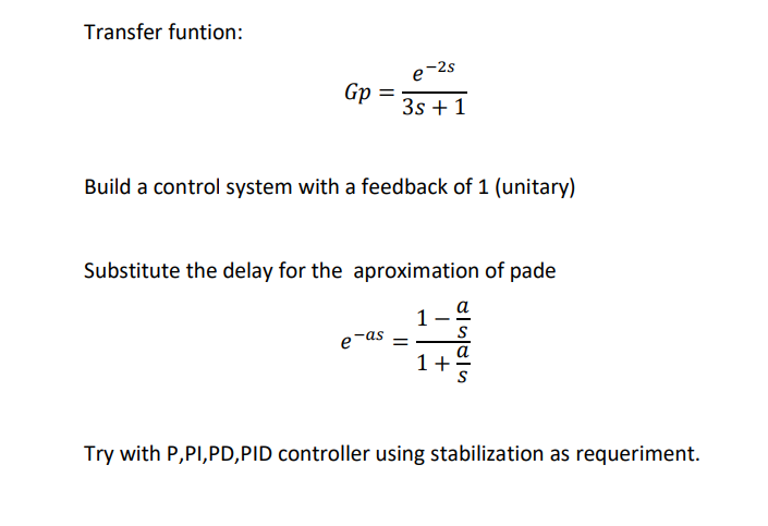 Solved I need it to be solved using PID Controller. | Chegg.com