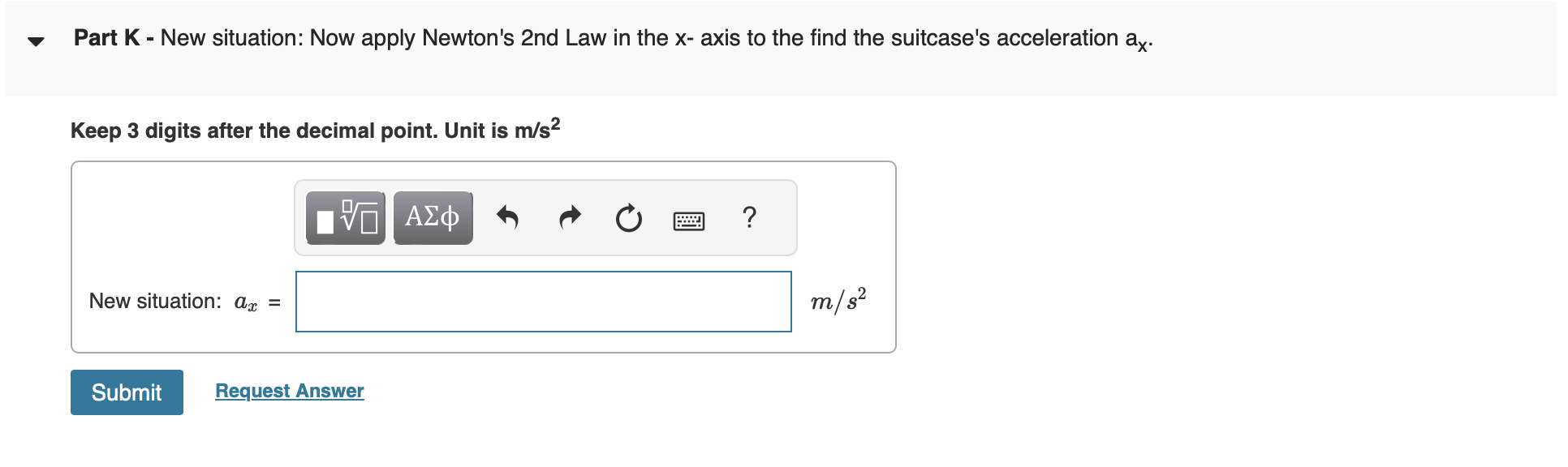 Solved Learning Goal: Application of Newton's Laws including | Chegg.com