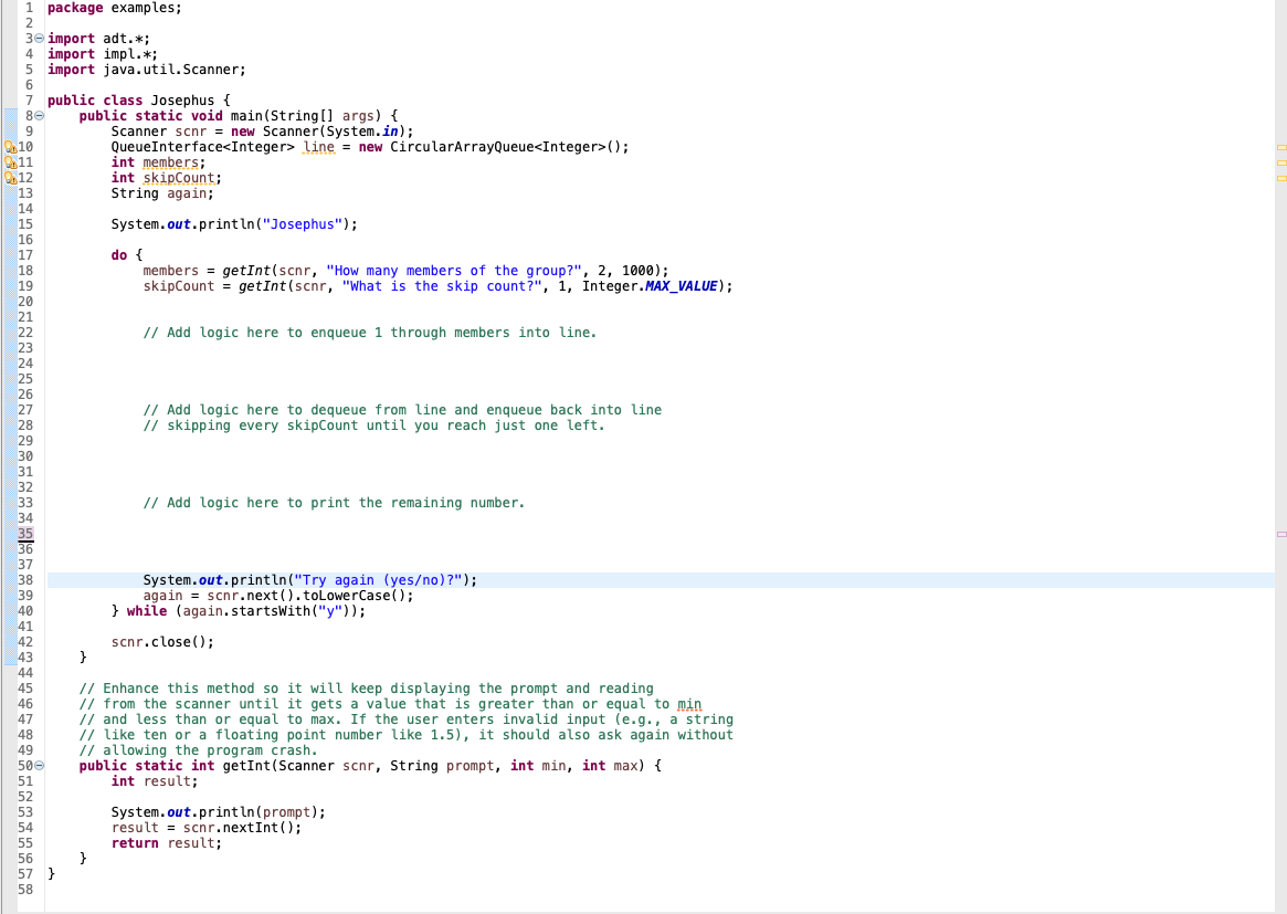 Solved Josephus! Problem Description: In computer science | Chegg.com
