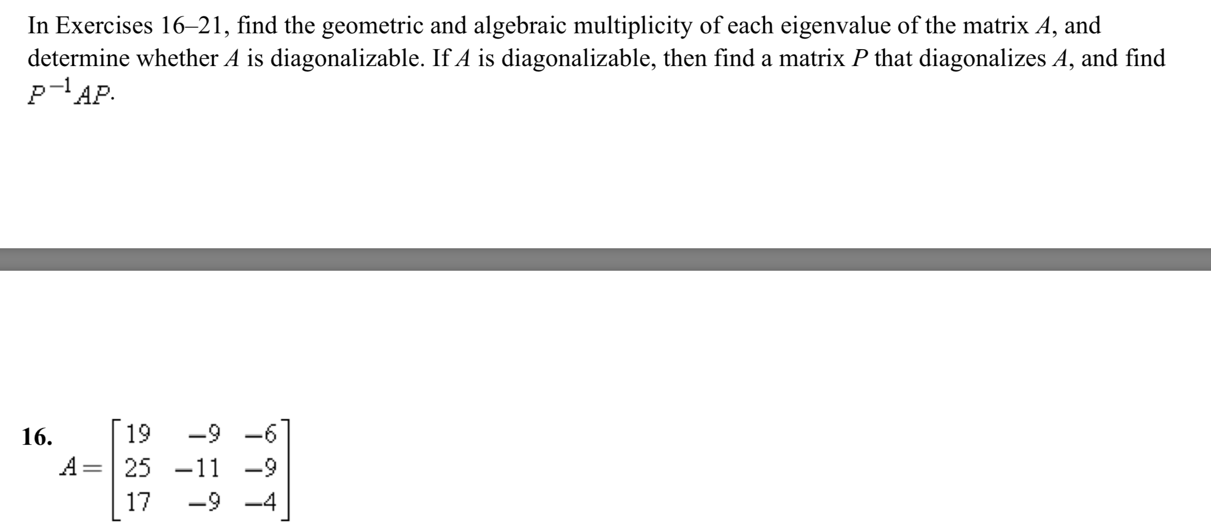 Solved In Exercises 16–21, find the geometric and algebraic | Chegg.com