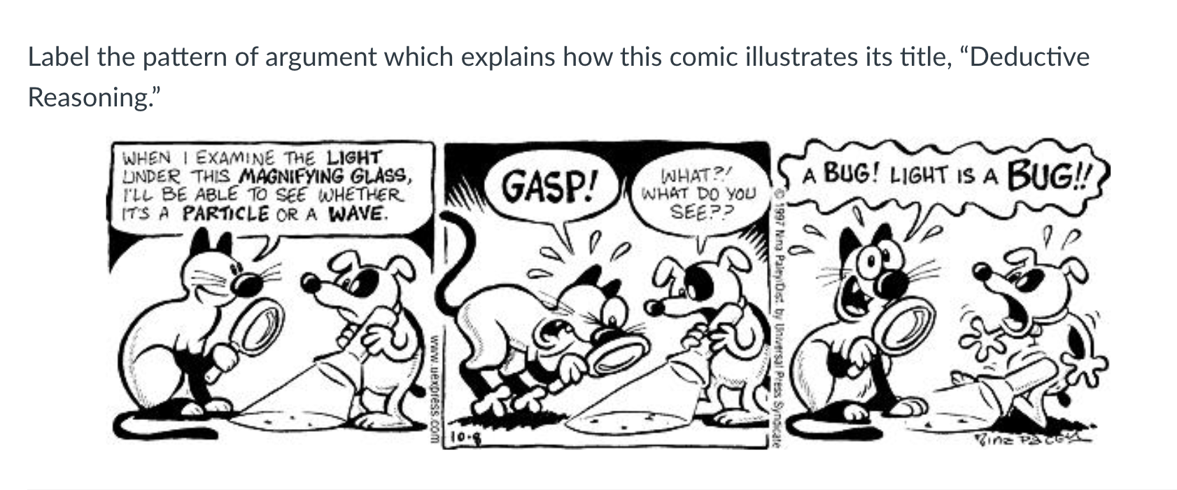 Solved Label the pattern of argument which explains how this | Chegg.com