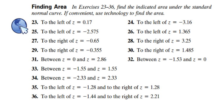 Solved * (practice with the normal distribution) | Chegg.com