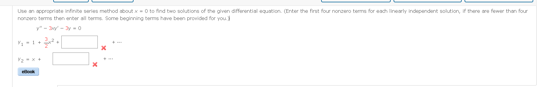 Solved Use an appropriate infinite series method about | Chegg.com Solved Use an appropriate infinite series method about | Chegg.com