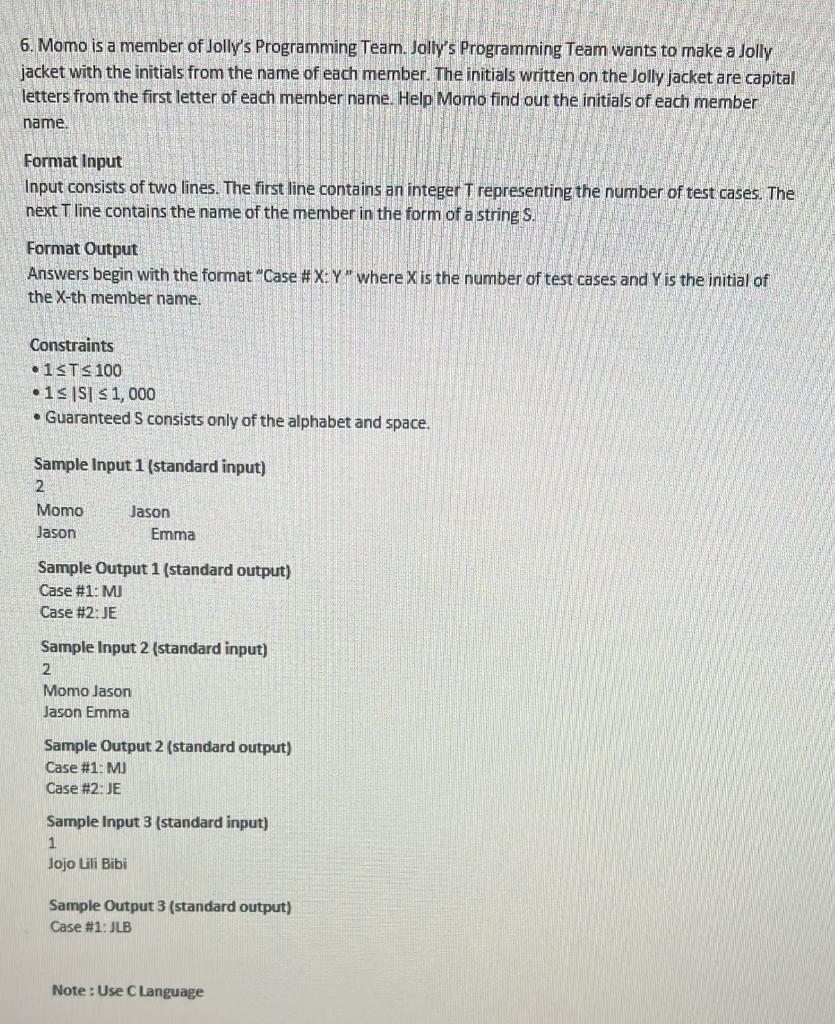 Solved Use Dev C++ Program !! ATTENTION !! 1. Please READ | Chegg.com