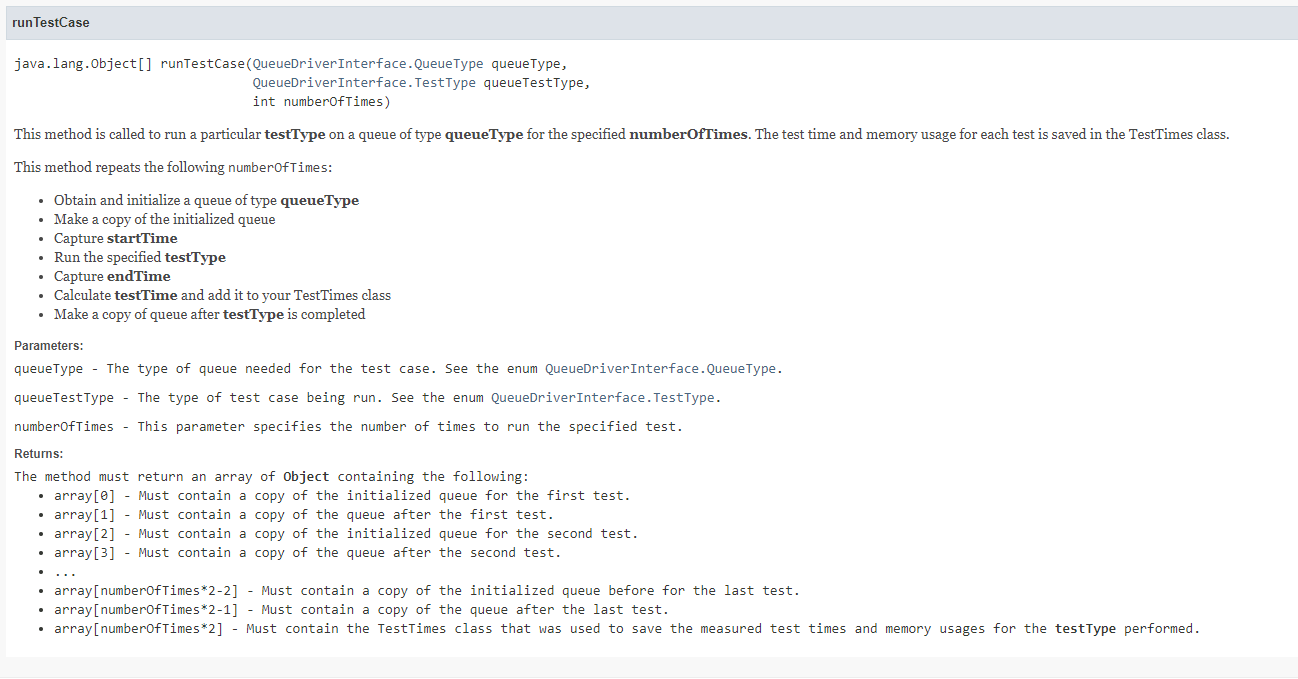 ## this the test time class incase you need it import | Chegg.com