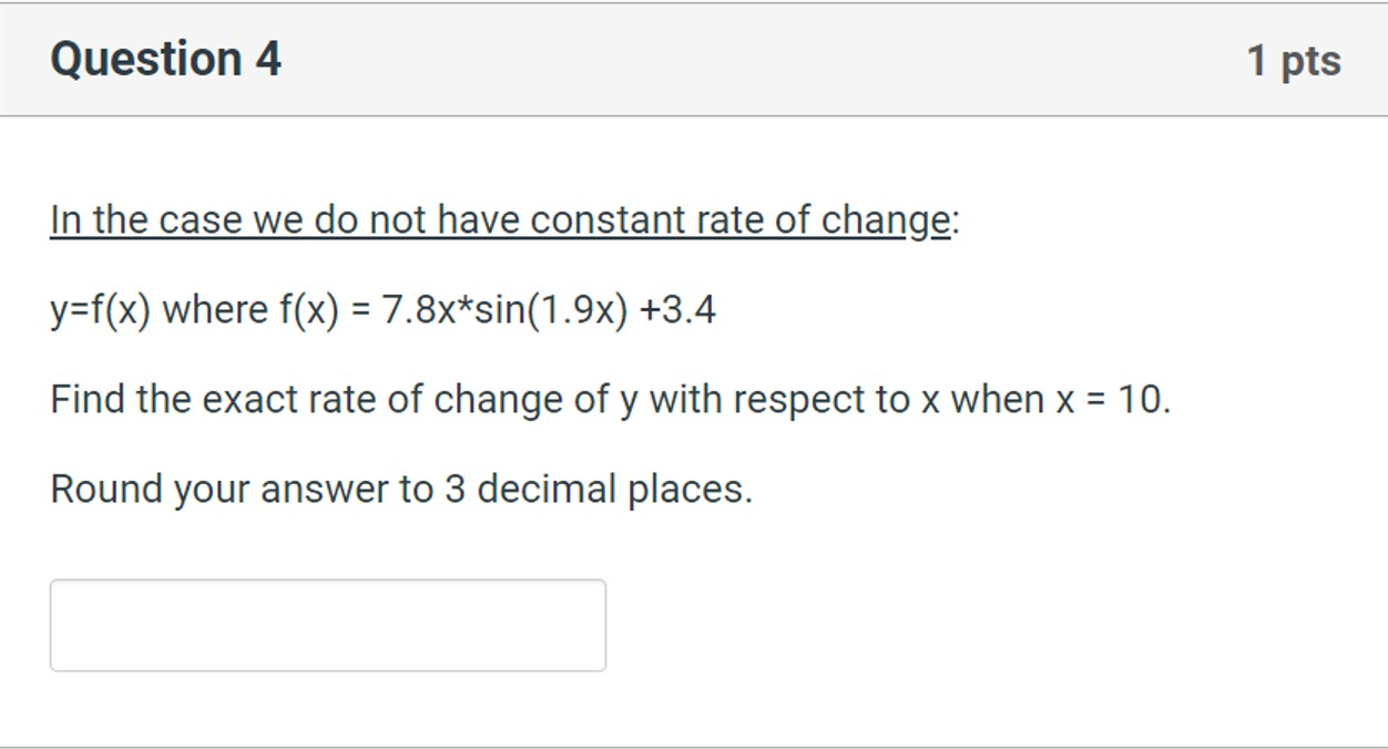 Solved Question 41 ﻿ptsIn the case we do not have constant | Chegg.com
