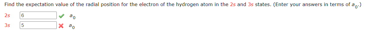 Solved Find the expectation value of the radial position for | Chegg.com