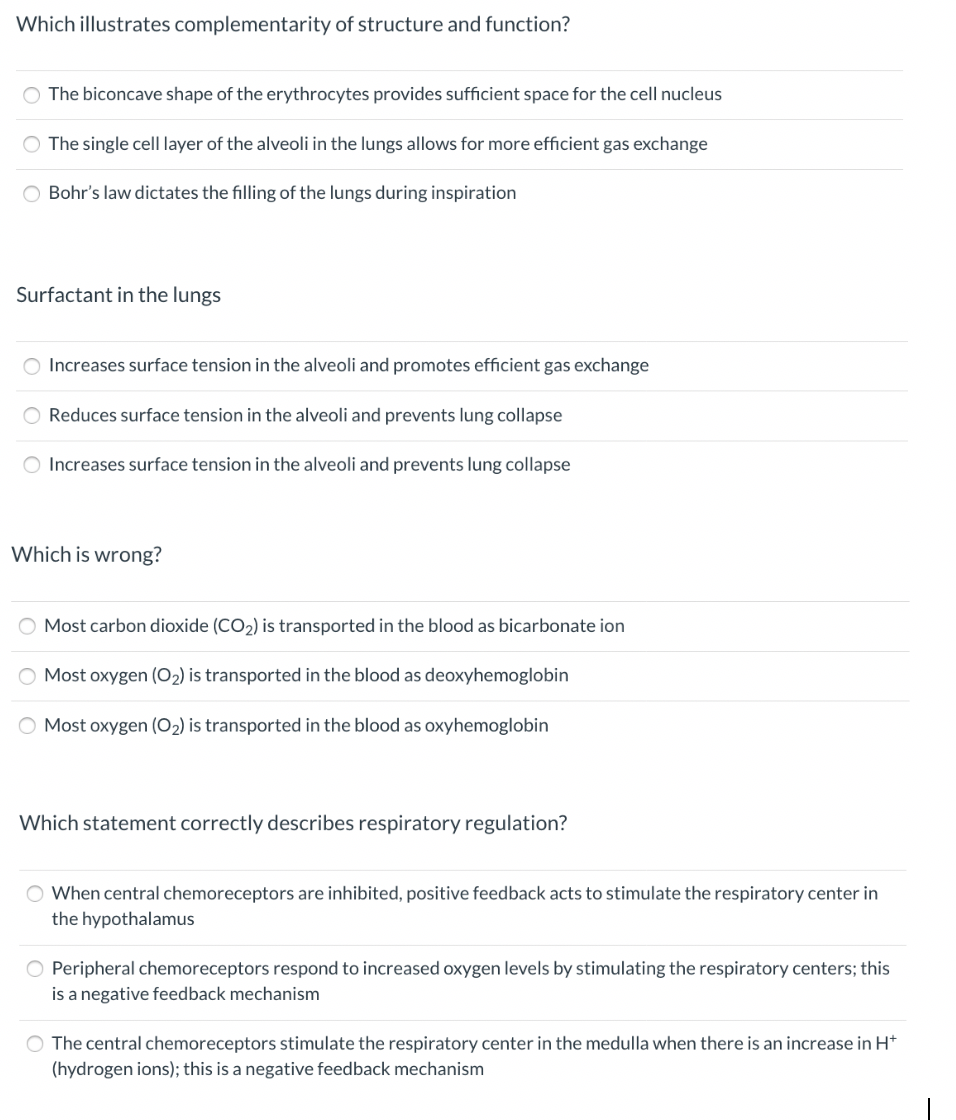 Solved Which illustrates complementarity of structure and | Chegg.com