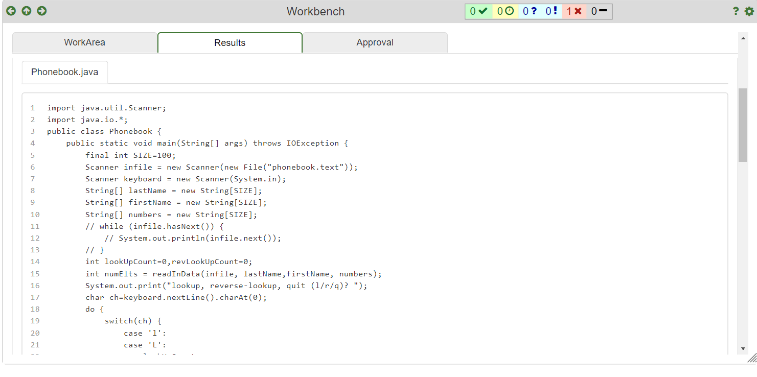 Solved 1 import java.util. Scanner; 2 import java.io.*; 3 | Chegg.com