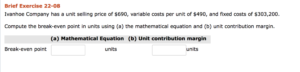 Solved Brief Exercise 22-04 a1-a2 Carla Vista Company | Chegg.com