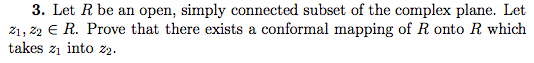 Solved Let R be an open, simply connected subset of the | Chegg.com