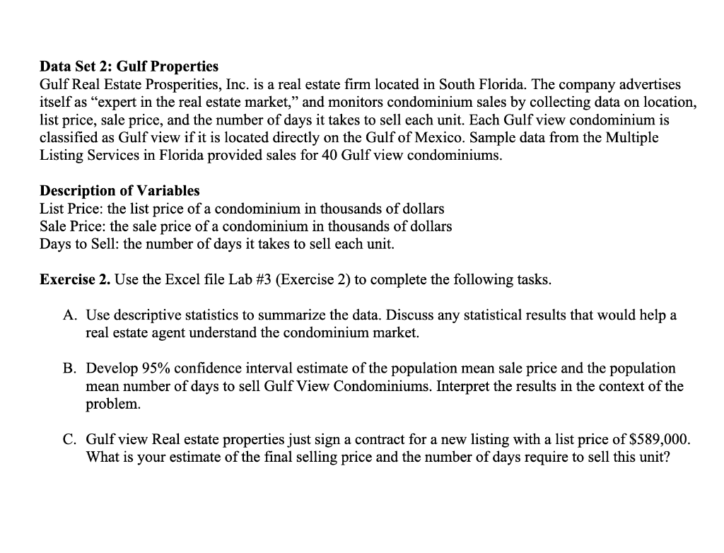 Name(s): Date: Lab \#3 Confidence Intervals for | Chegg.com