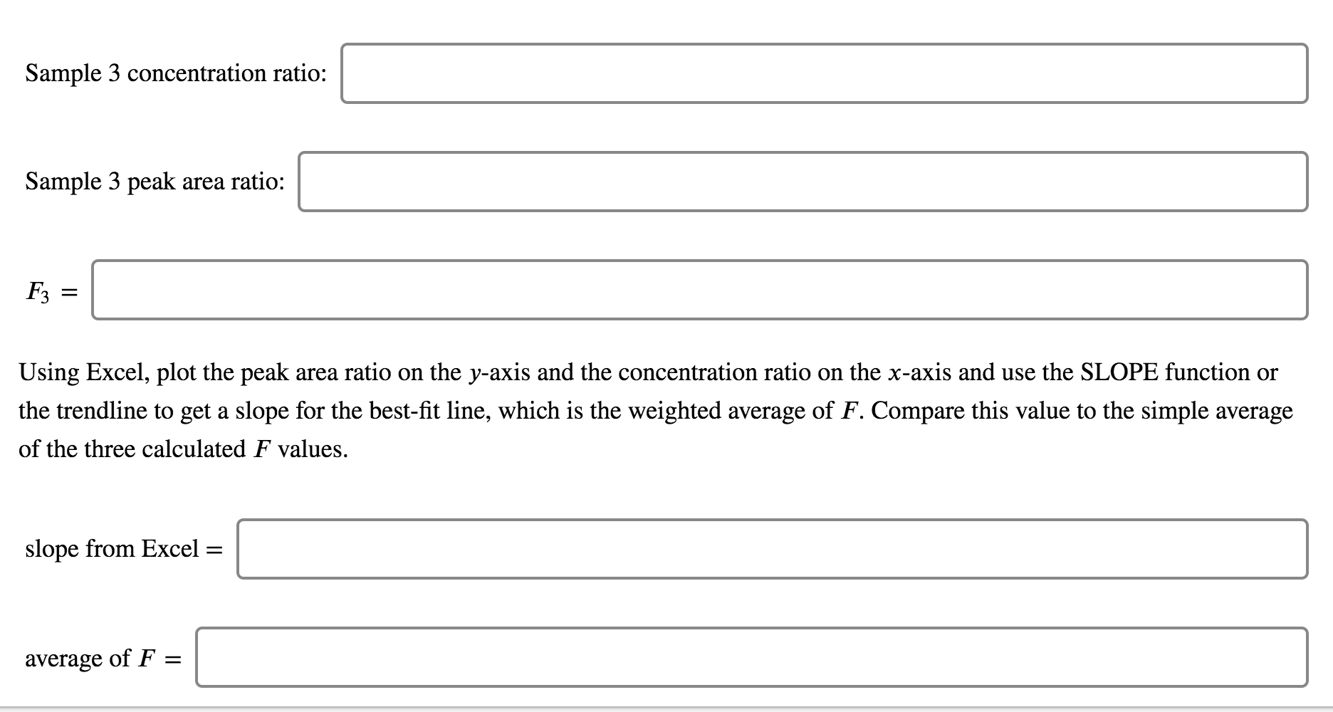 Internal standards are commonly used in | Chegg.com