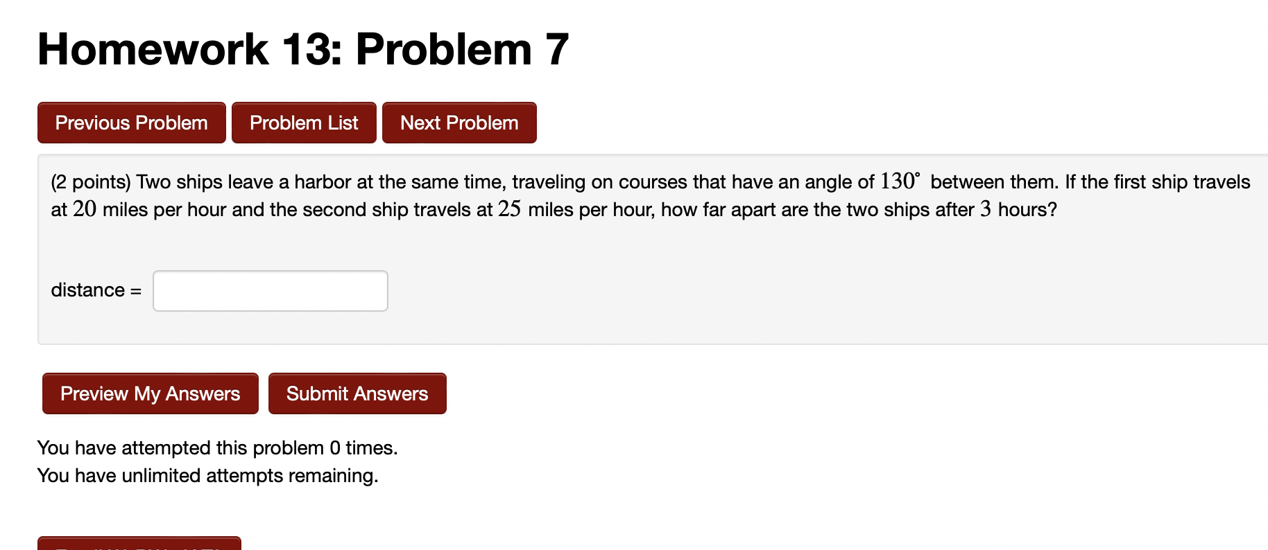 Solved Homework 13: Problem 7 Previous Problem Problem List | Chegg.com