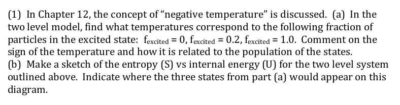 (1) In Chapter 12, the concept of “negative | Chegg.com