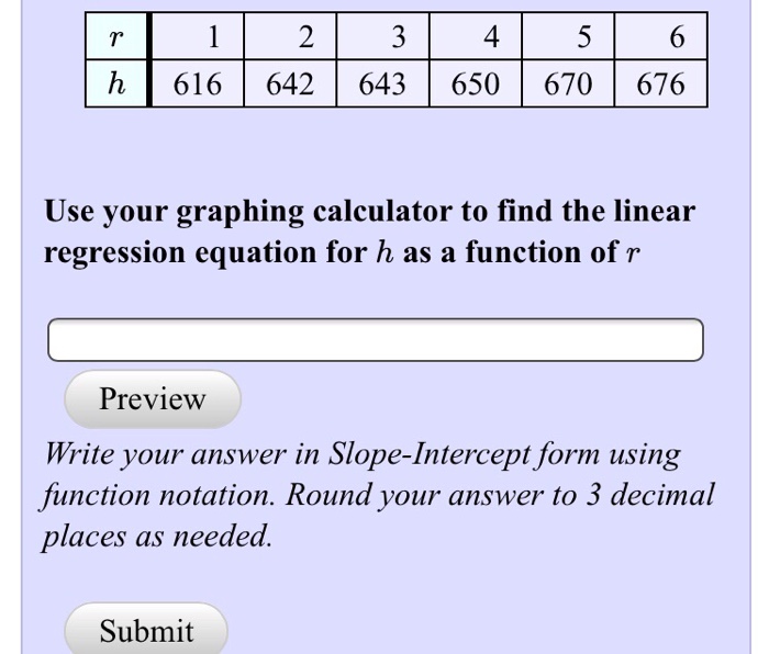 Solved 2 4 h616 642 |643 650 670 676 Use your graphing | Chegg.com
