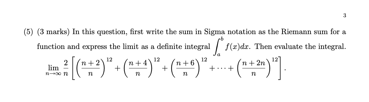 Solved In this question, first write the sum in Sigma | Chegg.com