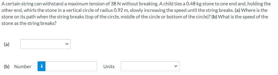 Solved A certain string can withstand a maximum tension of | Chegg.com