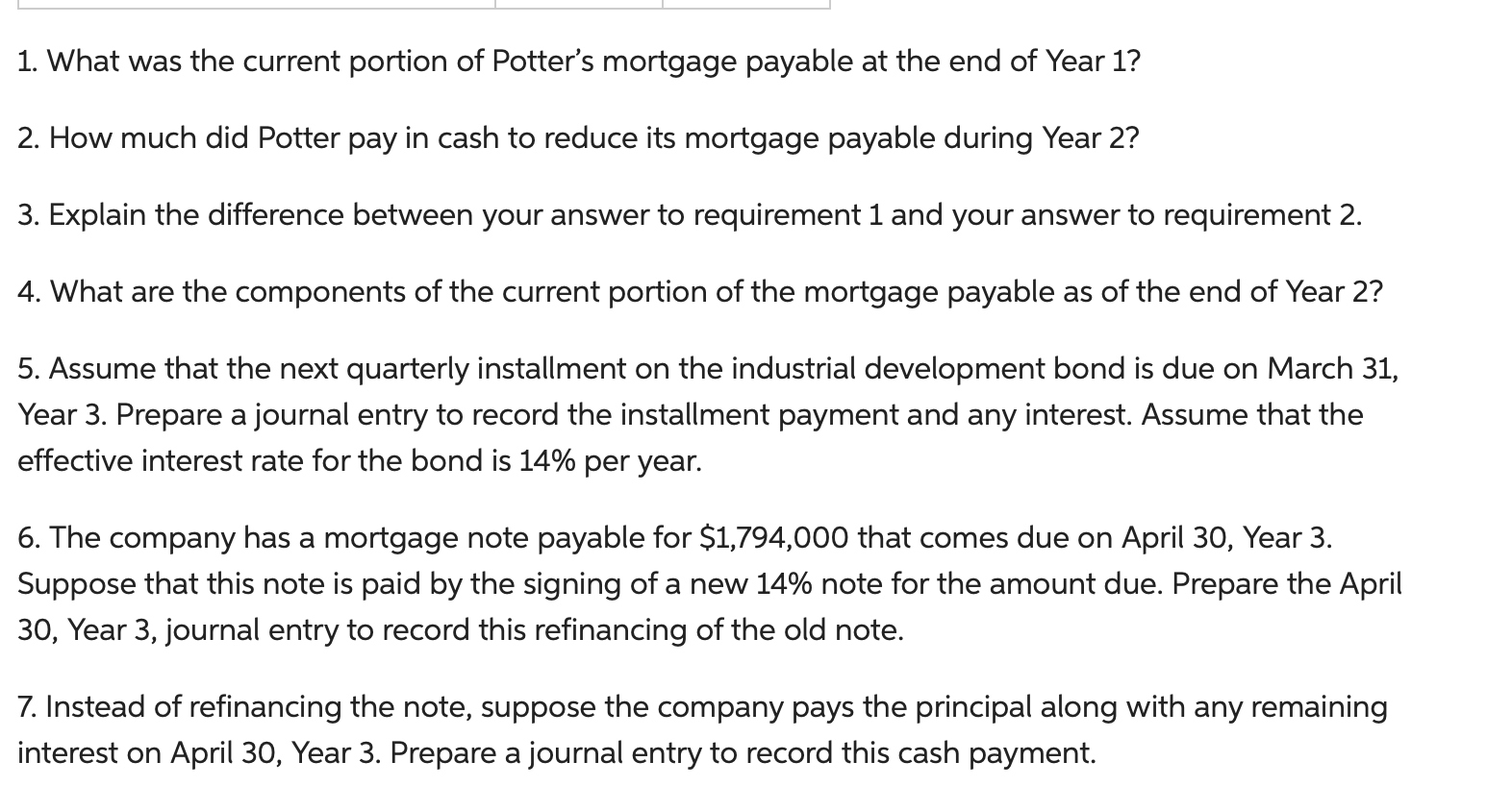 Solved Interpreting long-term debt disclosures (LO 12-1, LO | Chegg.com