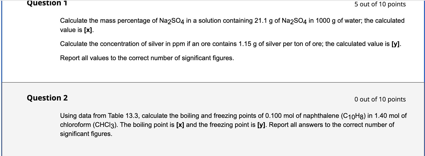 Solved The sig figs are really important and I keep second | Chegg.com