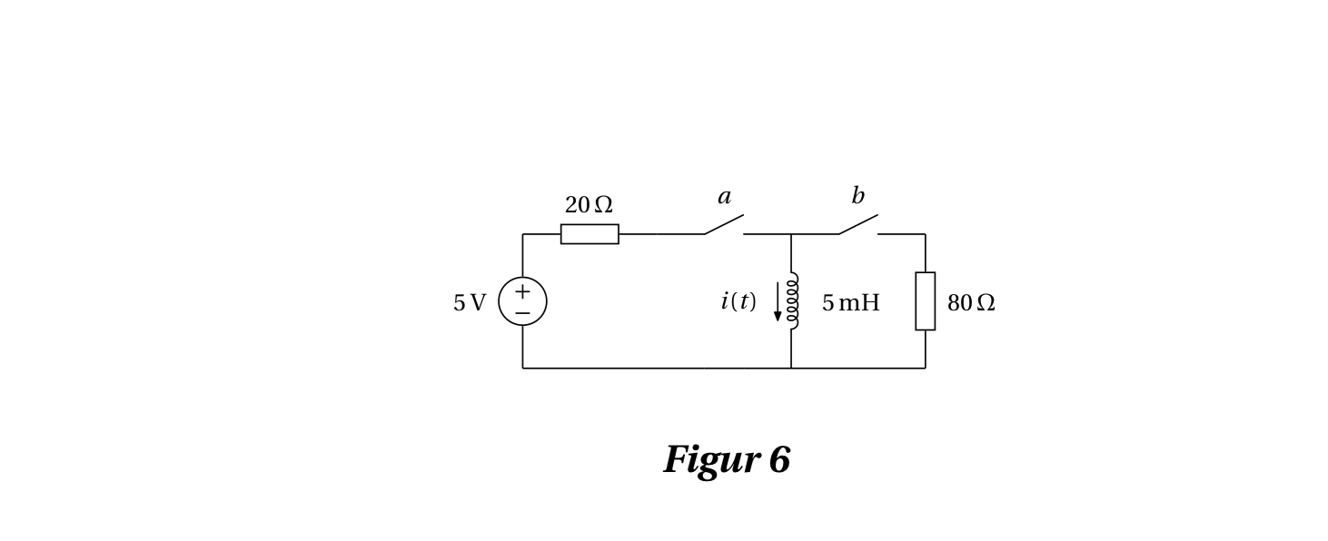 Solved This problem uses the RL circuit in Figure 6. a. Both | Chegg.com