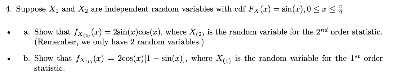 Solved 4. Suppose X1 and X2 are independent random variables | Chegg.com