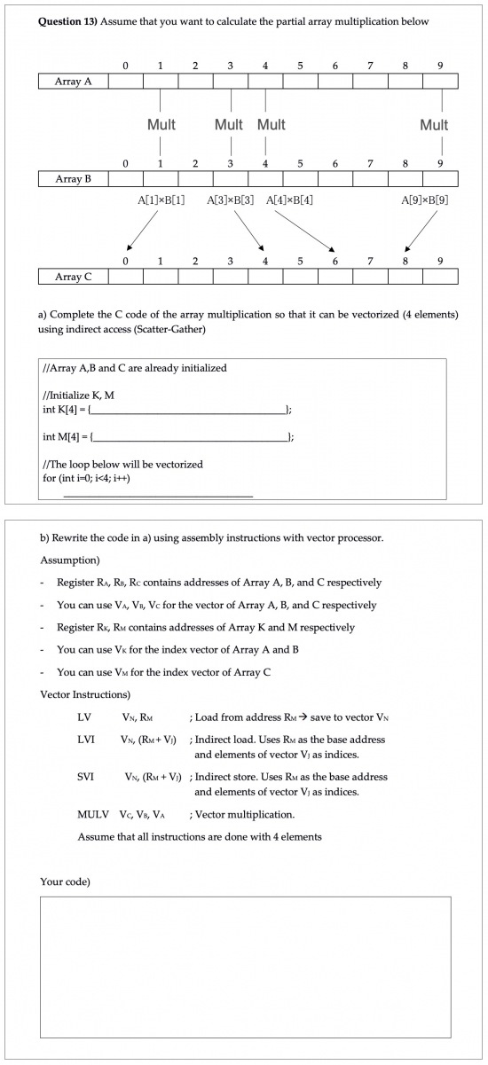 Question 13) Assume that you want to calculate the | Chegg.com